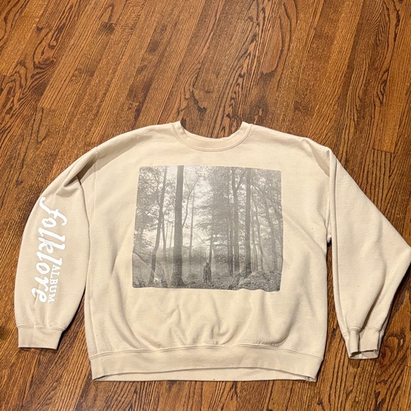 Taylor Swift | Sweaters | Taylor Swift Folklore In The Trees Crewneck ...